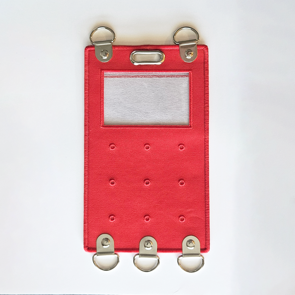 Consent Badge Holder – Papaya Badger
